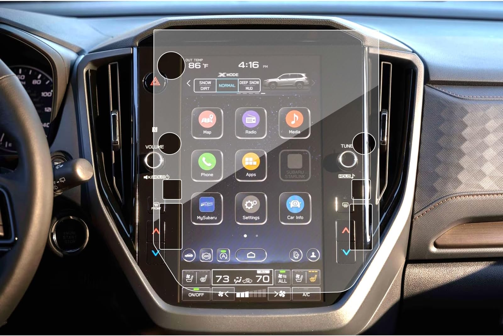 Amazon.com: SXCY for 2025 Subaru Forester Screen Protector 11.6 Inch ...