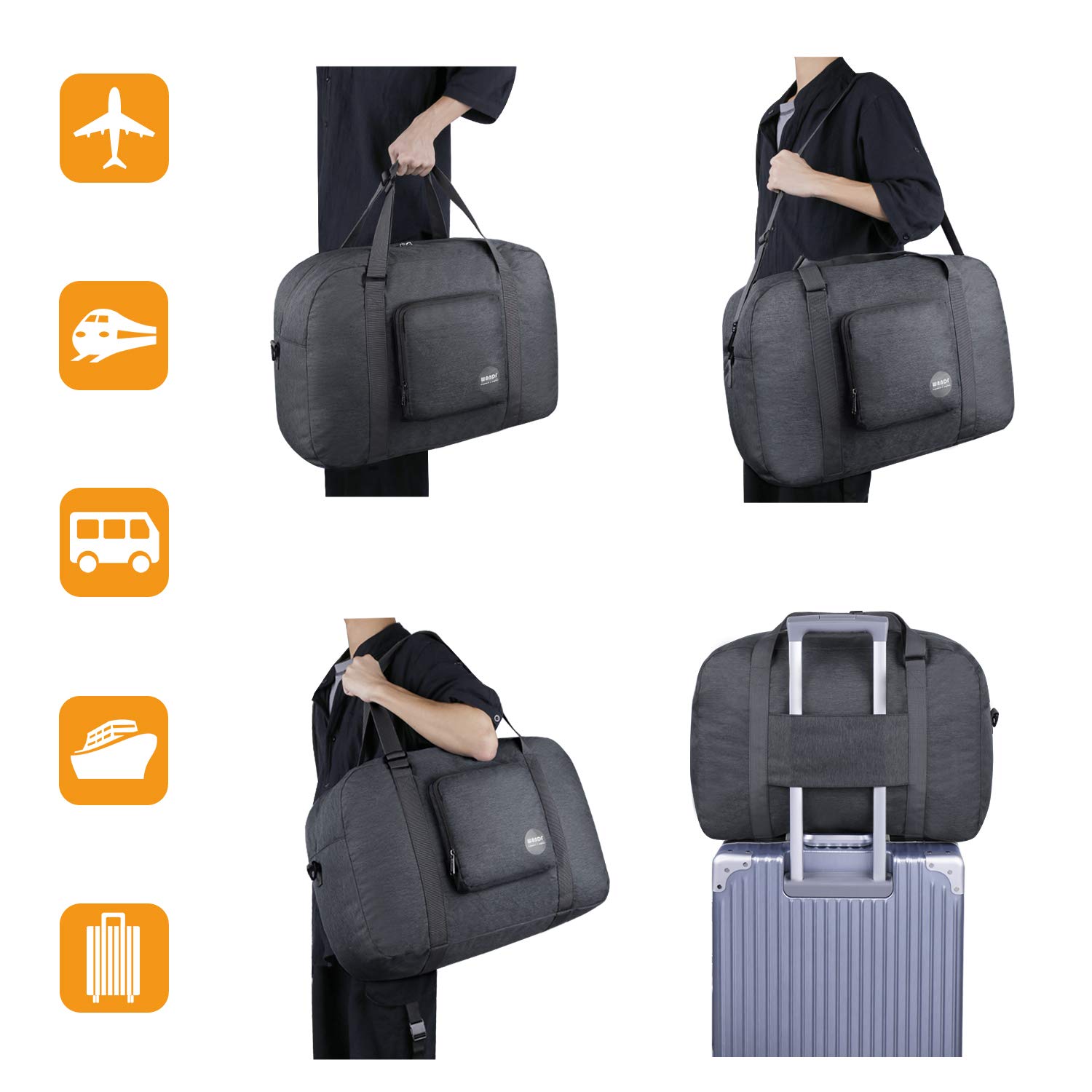 Snapklik.com : For Spirit Airlines Personal Item Bag 18x14x8 Foldable ...