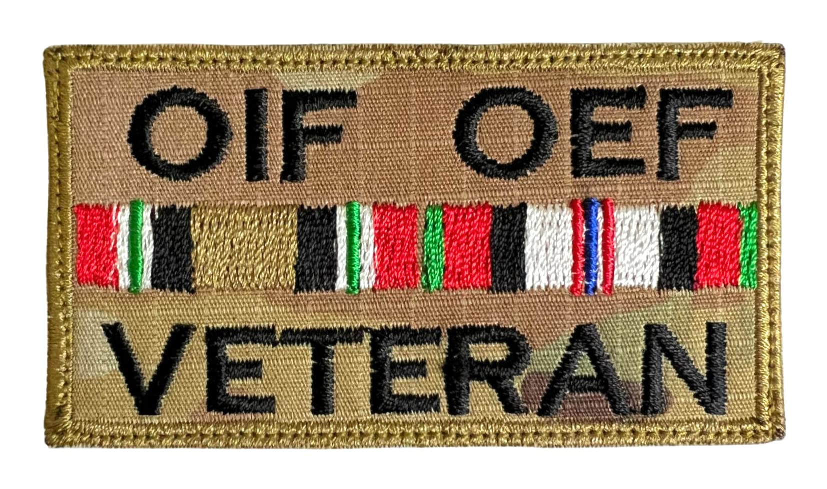 Amazon.com: OIF OEF Veteran Patch OCP - Funny Tactical Military Morale ...