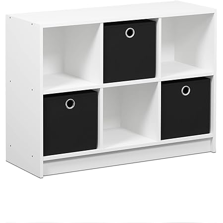 Amazon.com: SUPER DEAL 6 Cube Storage Organizer 3x2 Wooden Cubic ...