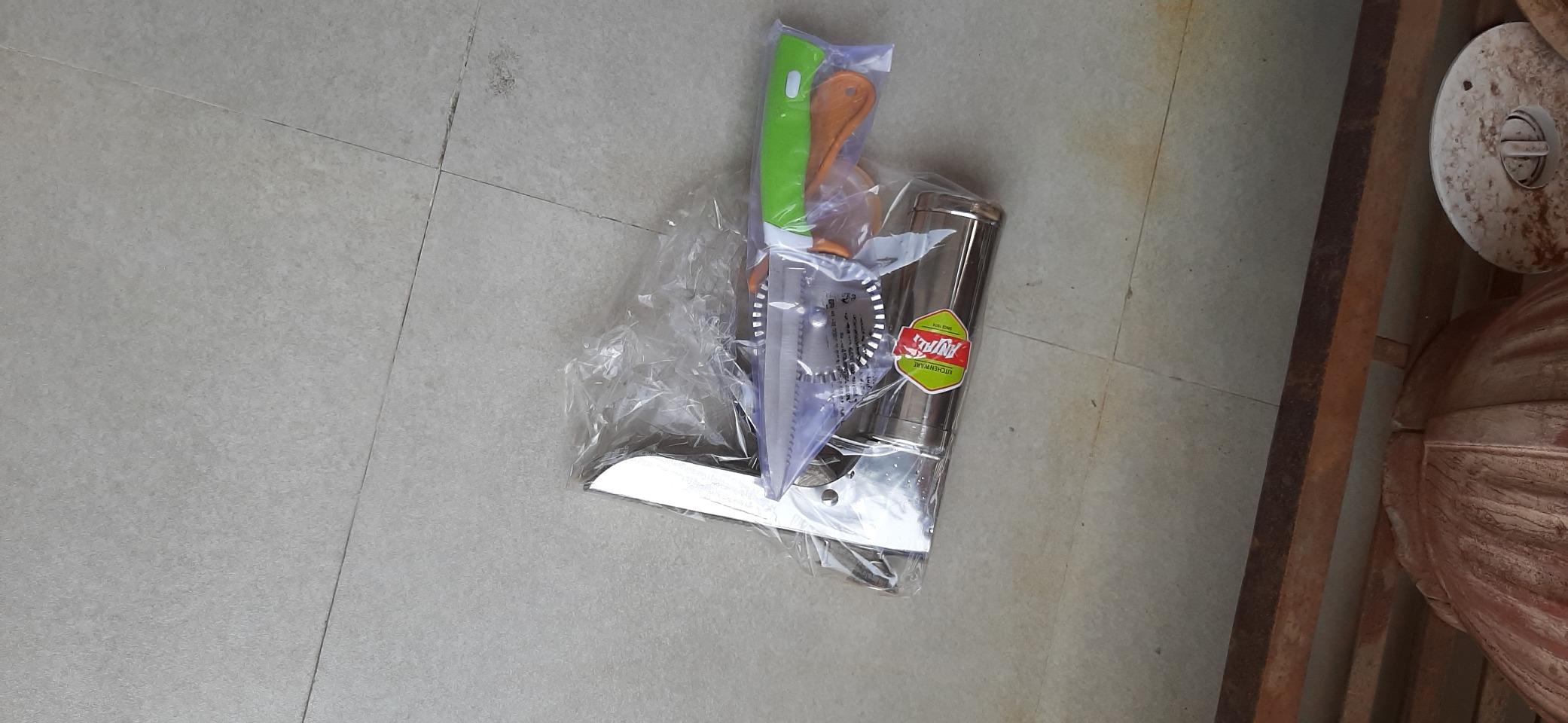 Buy Anjali 3 Pcs Festival Combo Set (1pc Kitchen Express Gripper S.S ...