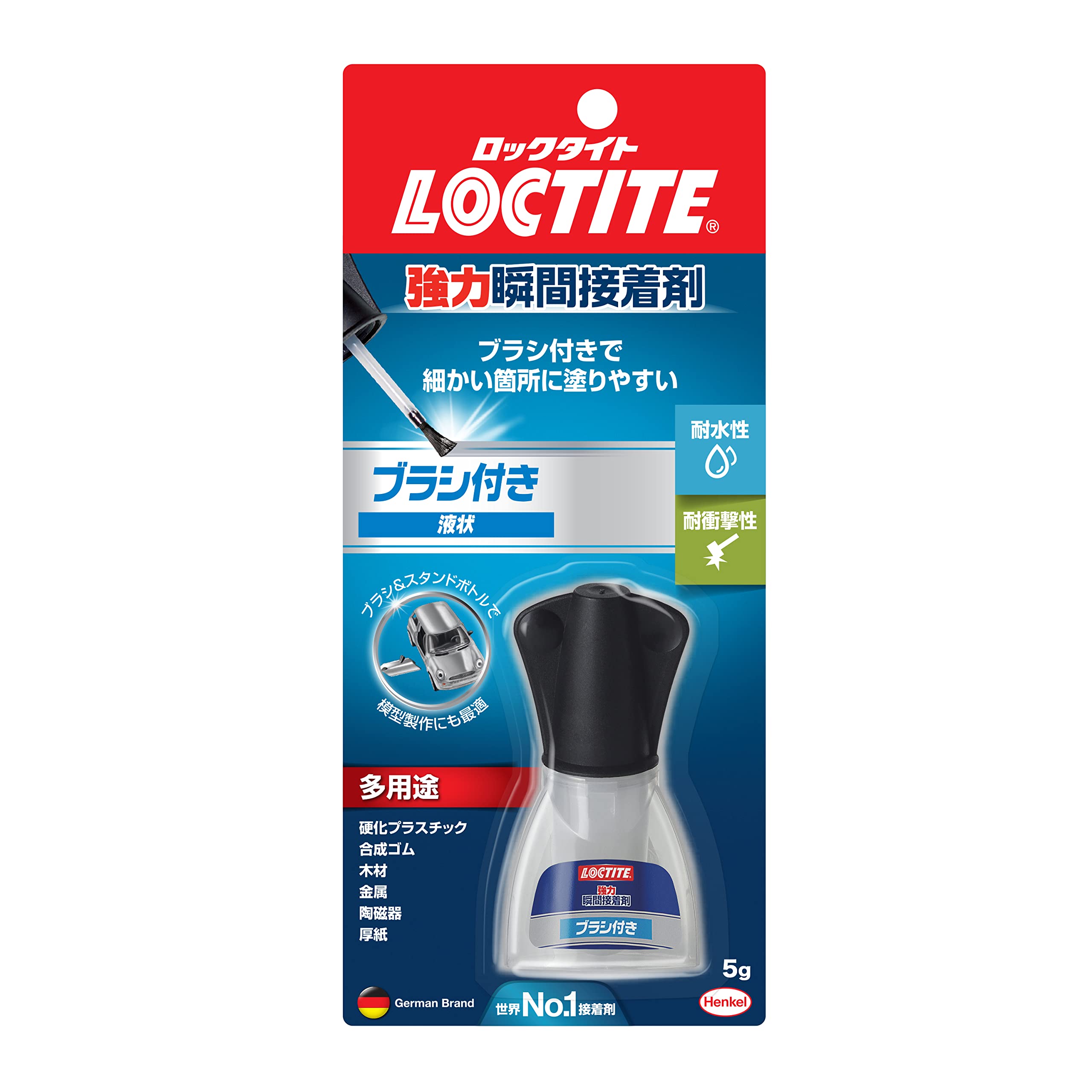 ロックタイト(LOCTITE) 高機能瞬間接着剤 401 難接着用 20g LIC-401 【海外 - セロハンテープ・のり・接着剤
