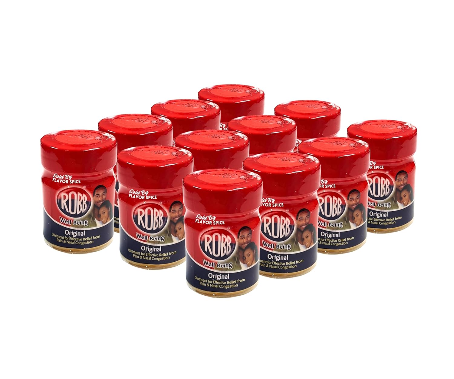 Amazon.com : Robb menthol balm (12 Jars) : Beauty & Personal Care