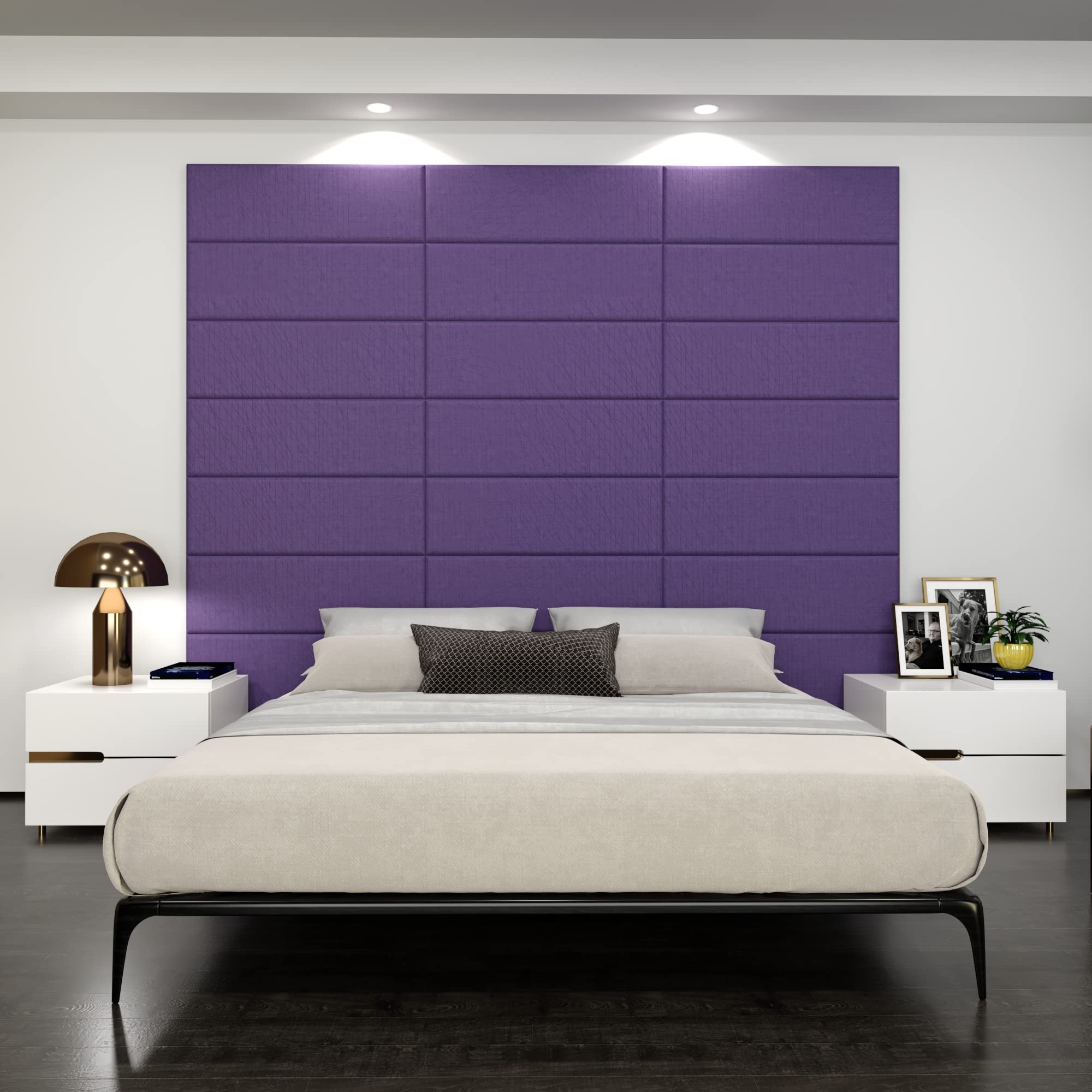Buy Single Wall Panel Pros 12x36 Upholstered Wall Panel Tile (Order by ...