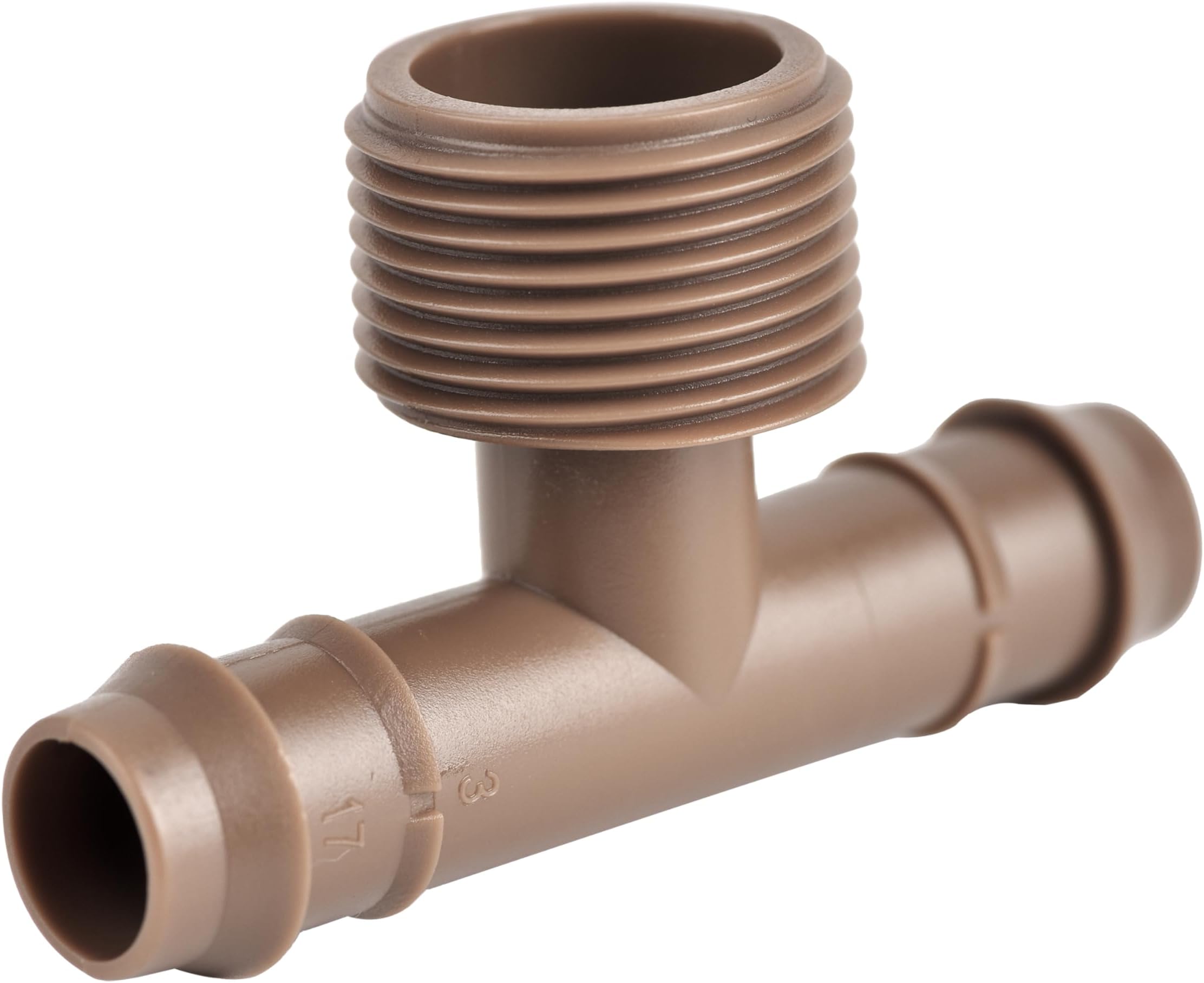 Amazon.com : Rainbird XF Series Barbed Insert Adapter X MPT X Tee, 17mm ...