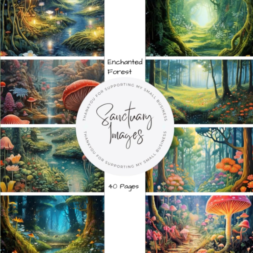 Enchanted Forest Scrapbooking Paper: Decorative Craft Paper Pad ...