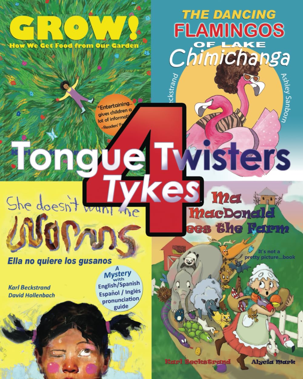 4 Tongue Twisters for Tykes: Food & Animal Humor for Kids (Tongue ...