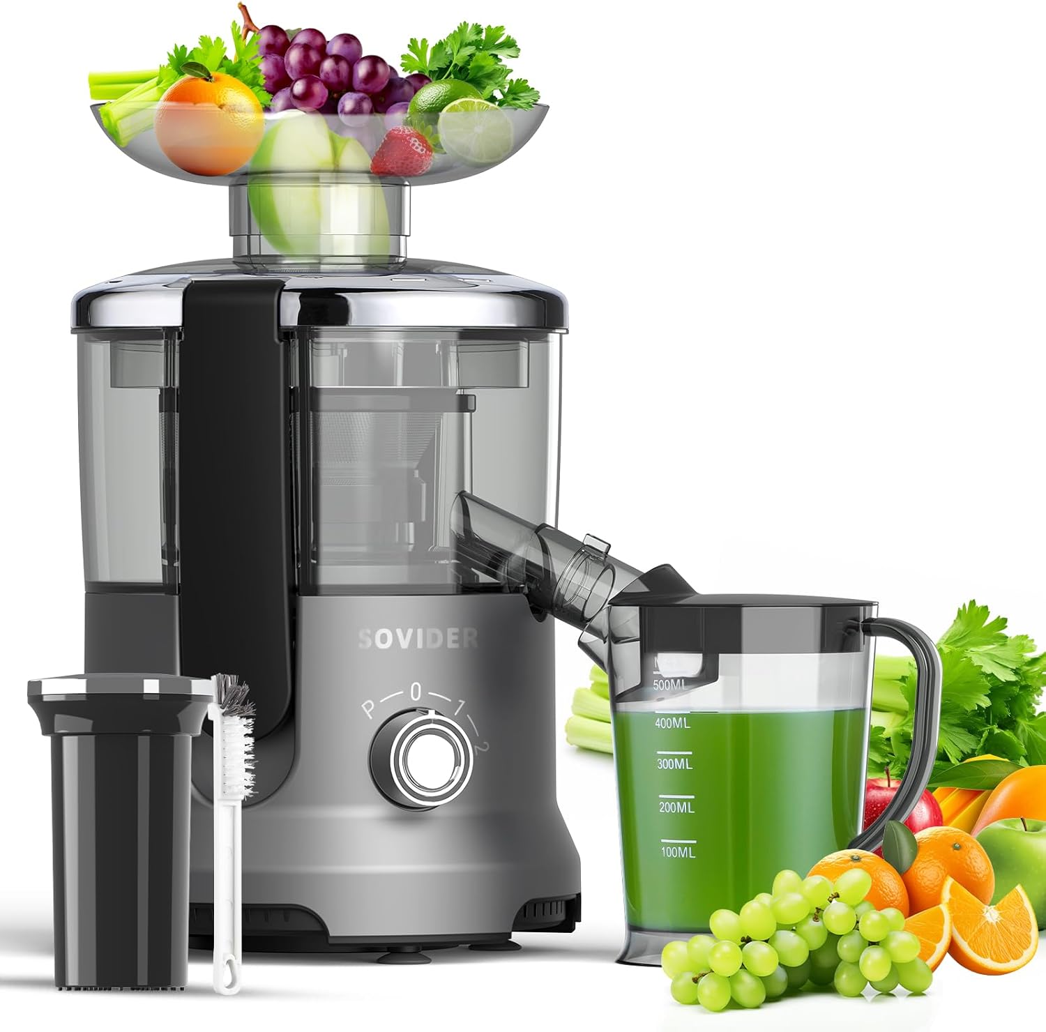 Sovider Juicer Machines,Centrifugal Juicers for Whole Fruit and ...