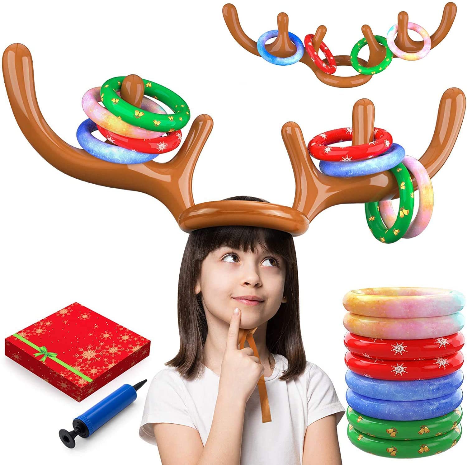 Buy 2021 Reindeer Antler Ring Toss Game Reindeer Game For Two Players buy-2021-reindeer-antler-ring-toss-game-reindeer-game-for-two-players