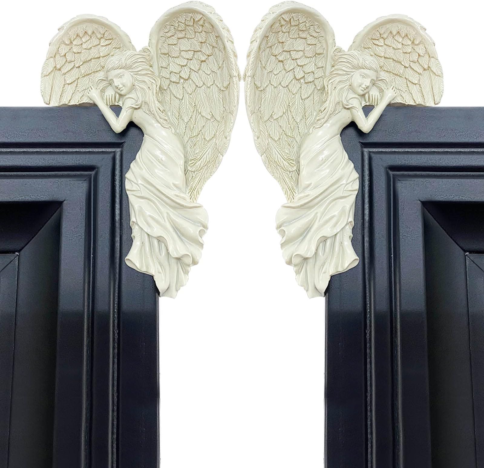 Amazon.com: Wind & Weather Door Corner Holiday Angels, Set of 2 : Home ...