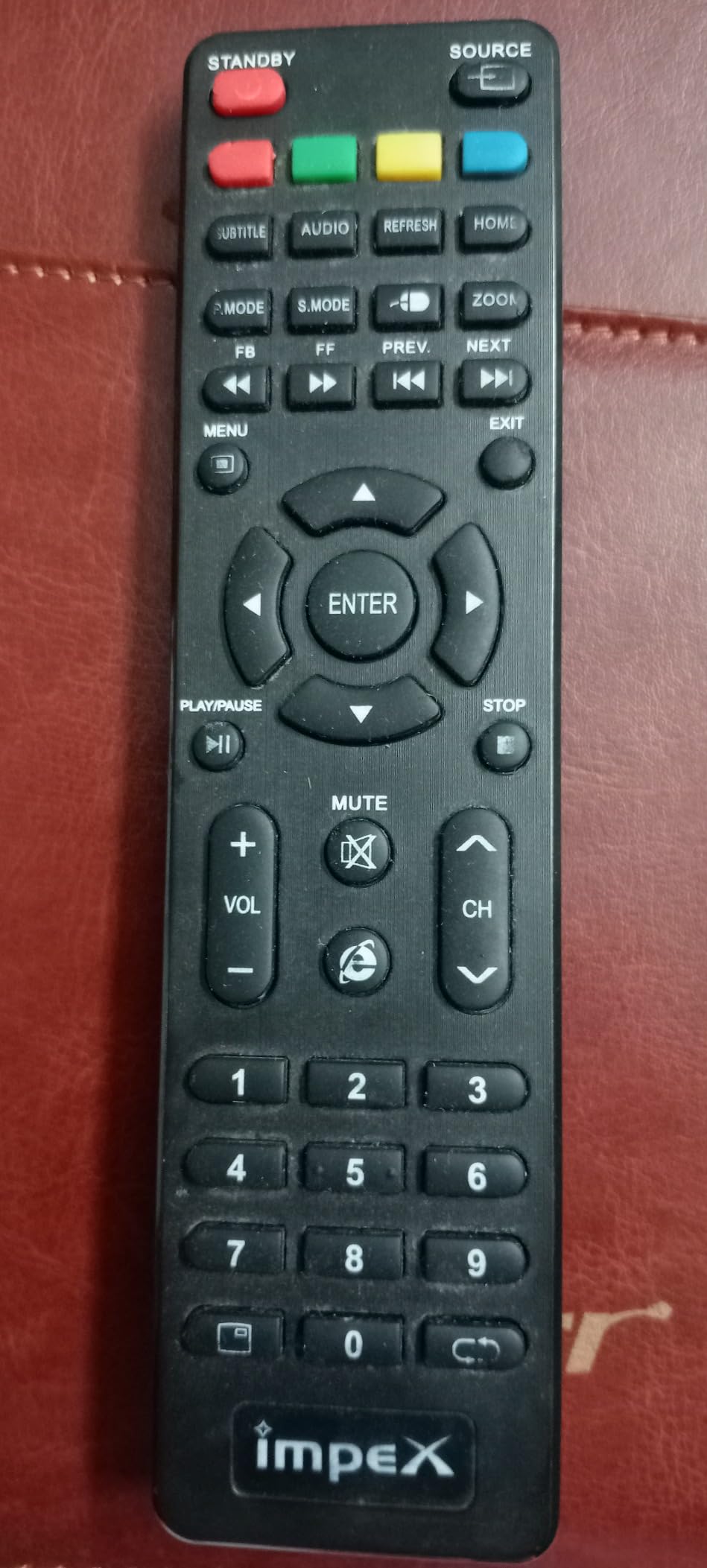 Buy ERNIL (Non Voice) TV Remote Compatible For Impex HD Ready LED Smart ...