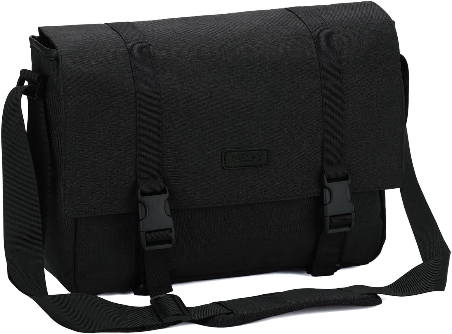 Amazon.com: Sweetbriar Classic Laptop Messenger Bag, Black - Canvas ...