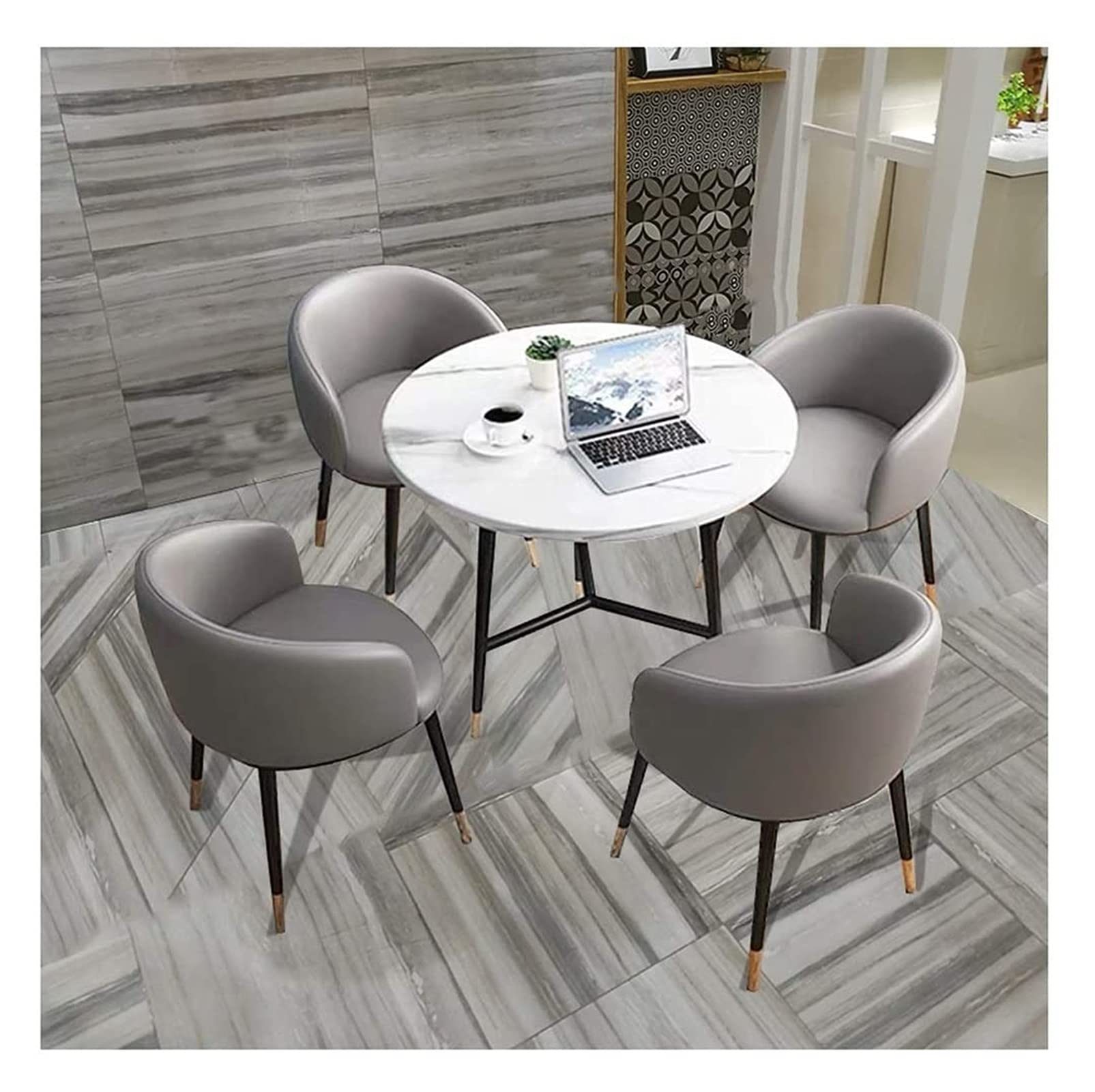 Office Business Hotel Lobby Dining Table Set Business Coffee Table ...