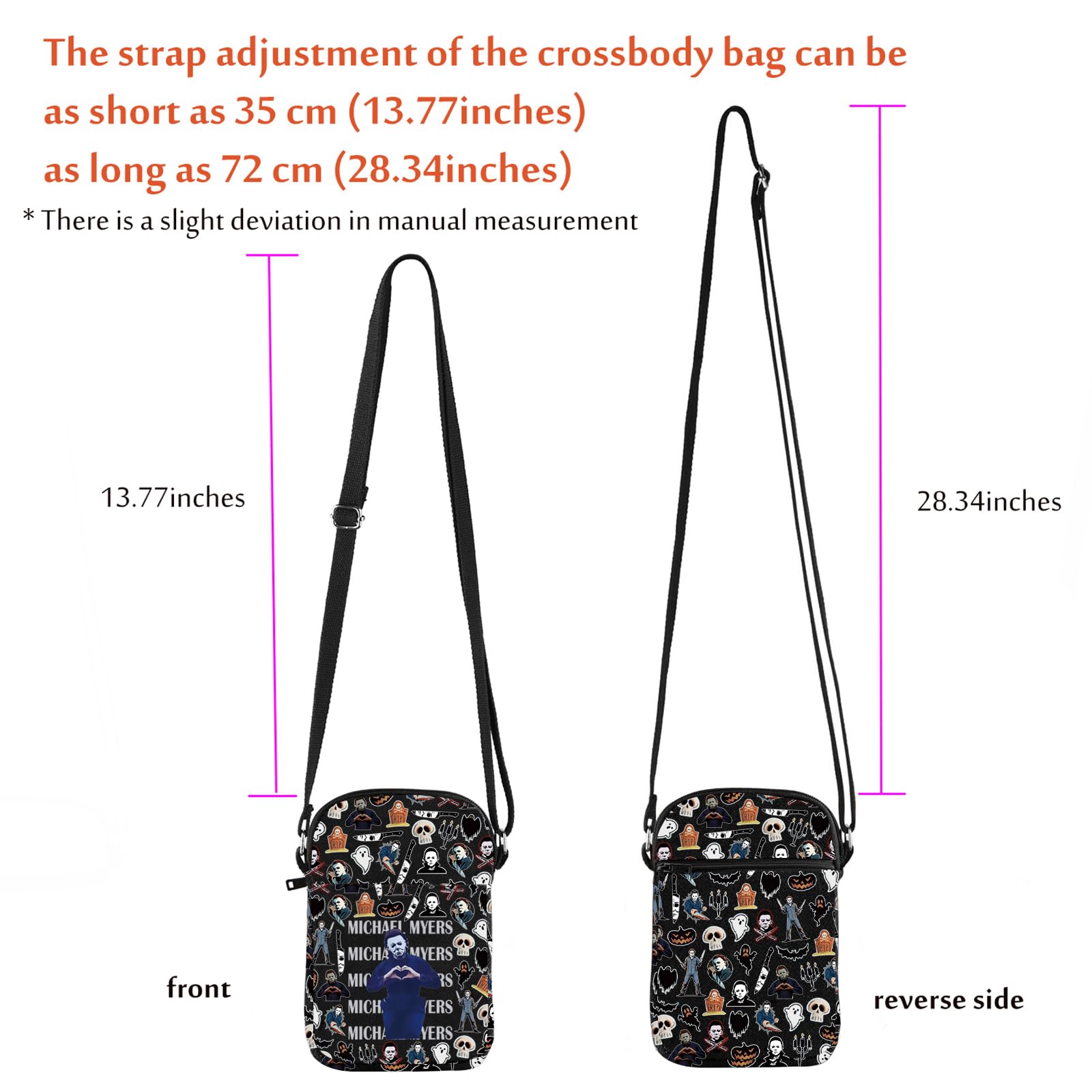 Snapklik.com : Horror Movie Merchandise Crossbody Bag Series Killer ...