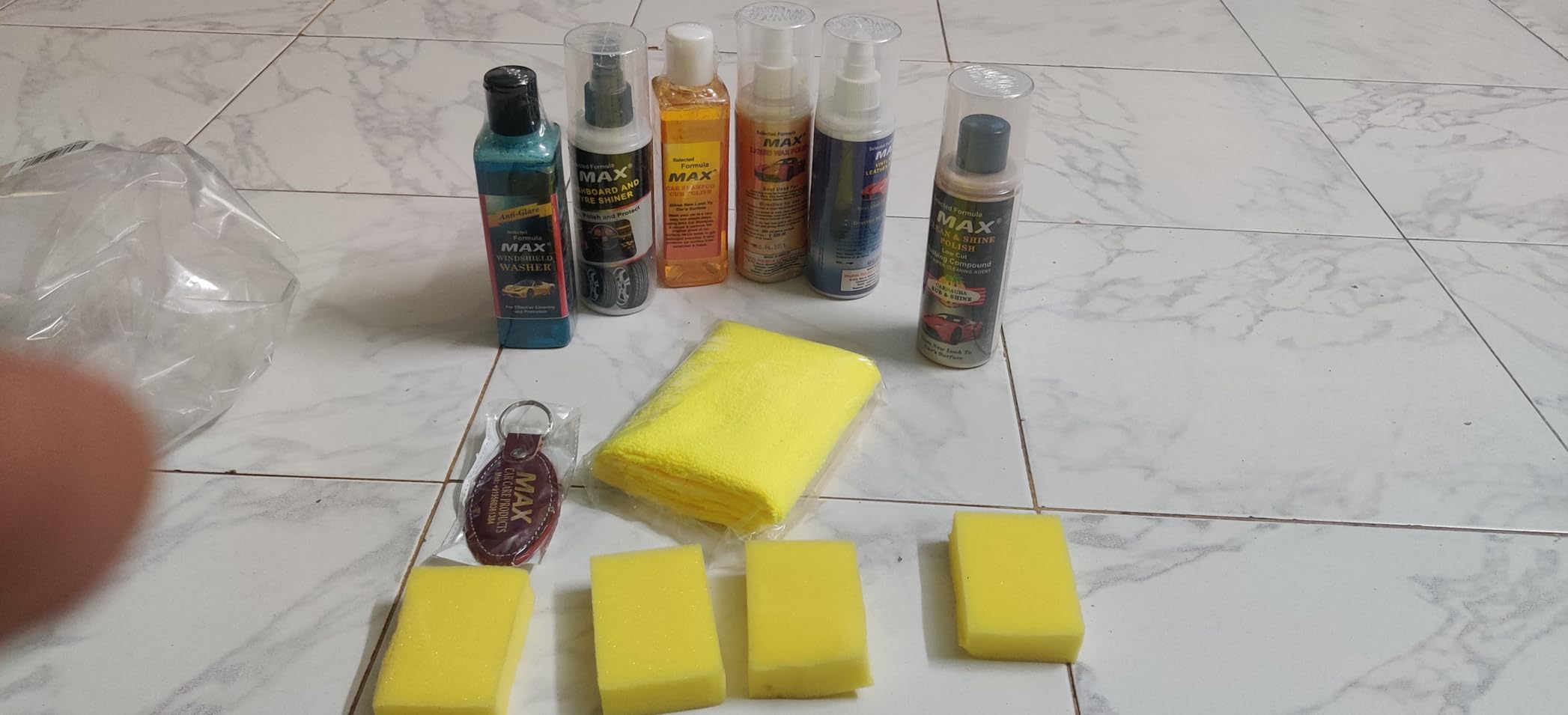 MAX Premium Car Care Kit - STANDARD (Pack of 6 Items of 200 ML Each, 3 ...