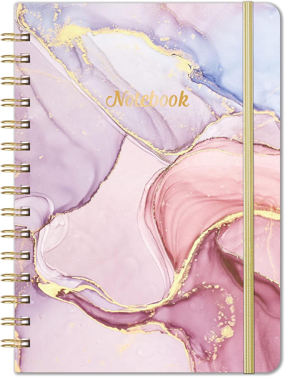 Amazon.com : NELOVI Cute Mini Spiral Notebook, 8.25" x 6.25" Journal ...