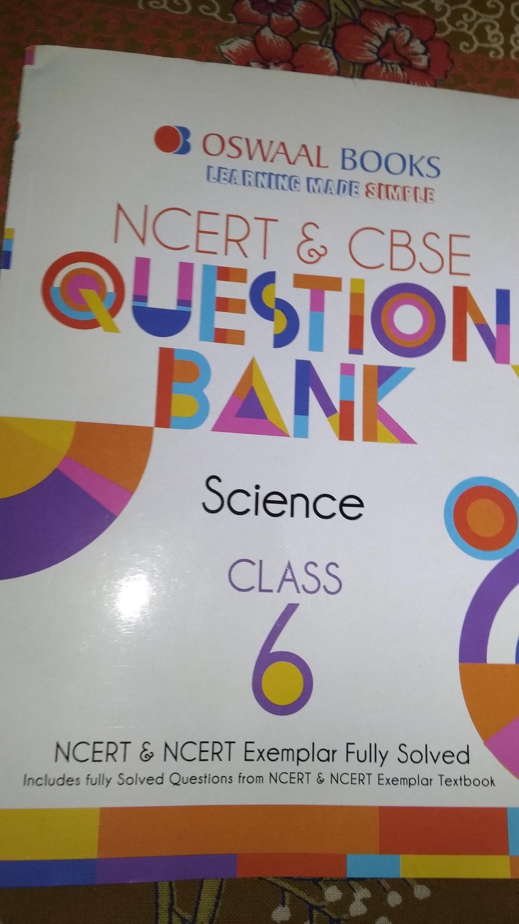 Oswaal NCERT & CBSE Question Bank Class 6 Science (For March 2020 Exam ...
