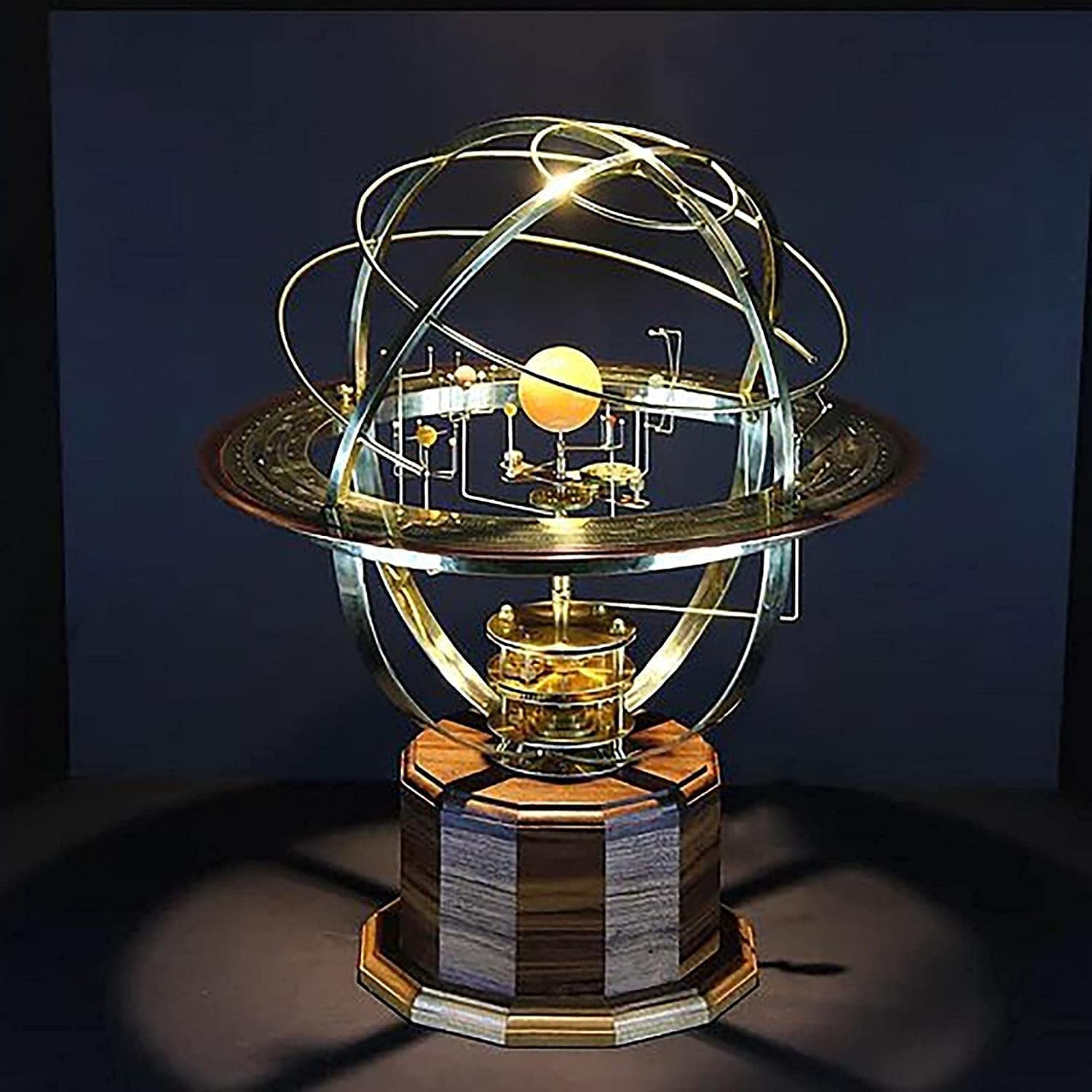 Mechanical Solar System Model Precision Mechanical Solar System Orrery