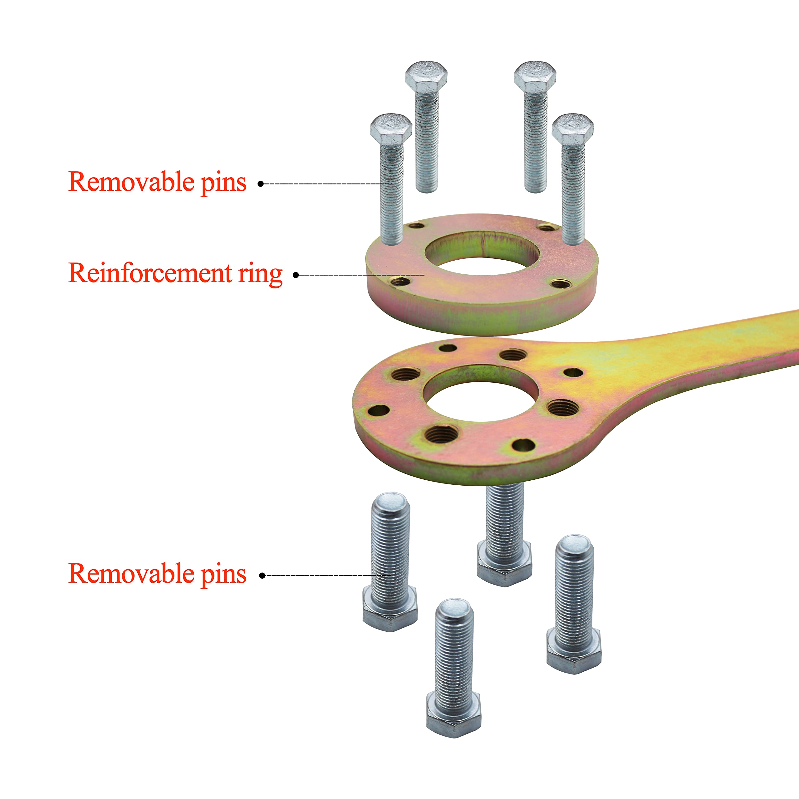 Snapklik.com : ARU Crank Pulley Tool Kit Screw Wrench Holder,Compatible
