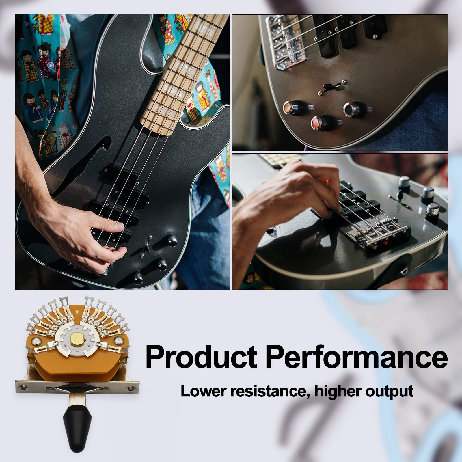 Snapklik.com : SAPHUE Guitar 5-way 24 Legs Super Switch Pickup Selector ...