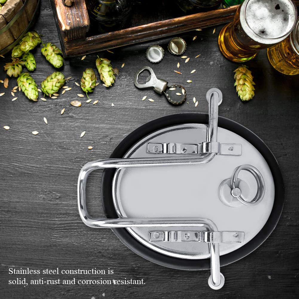 Soda Cover Stainless Steel Carbonation Keg Lid 1 Piece Of Homebrew ...