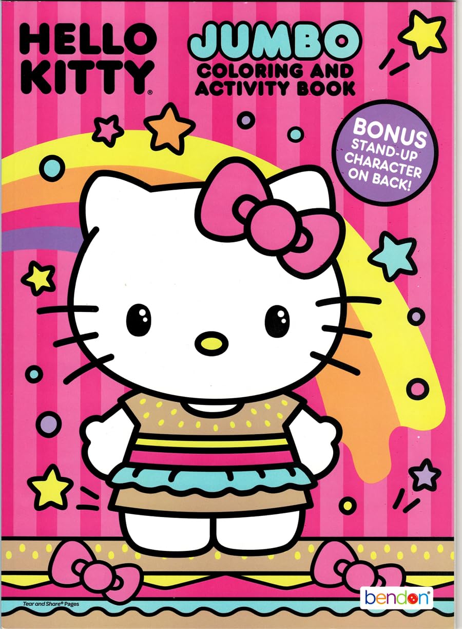 Snapklik.com : Hello Kitty Coloring Books And Sticker Super Bundle Set ...