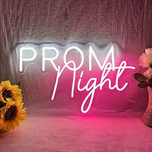 Amazon.com : Prom Night Neon Sign LED Prom Night Neon Light Up Signs ...