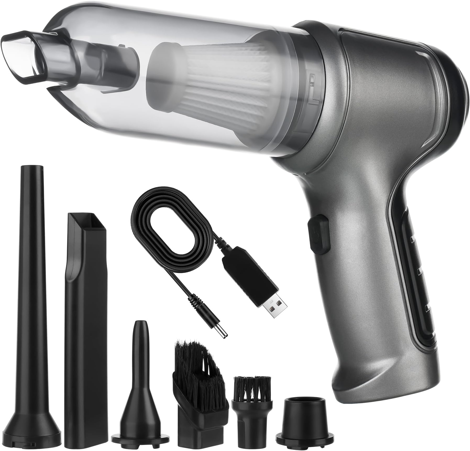 Amazon.com - Cozivita Mini Handheld Car Vacuum Cleaner, 9000Pa Vacuum ...