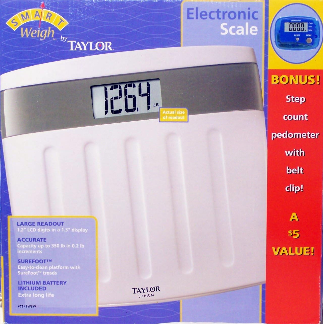 Amazon.com: Electronic Scale Smart Weigh by Taylor : Health & Household