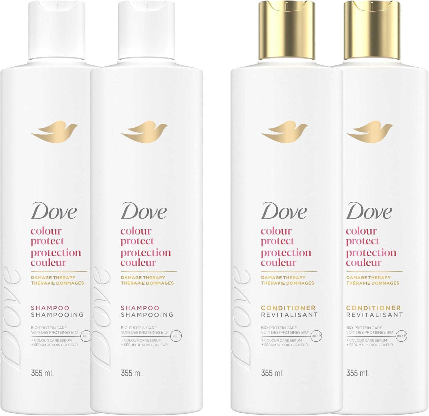 Dove Colour Protect Shampoo and Conditioner for Colour Treated Hair ...