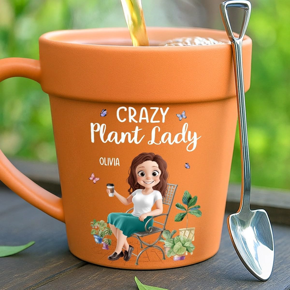 Amazon.com: Pawfect House Custom Plant Pot Ceramic Mug, Personalized ...