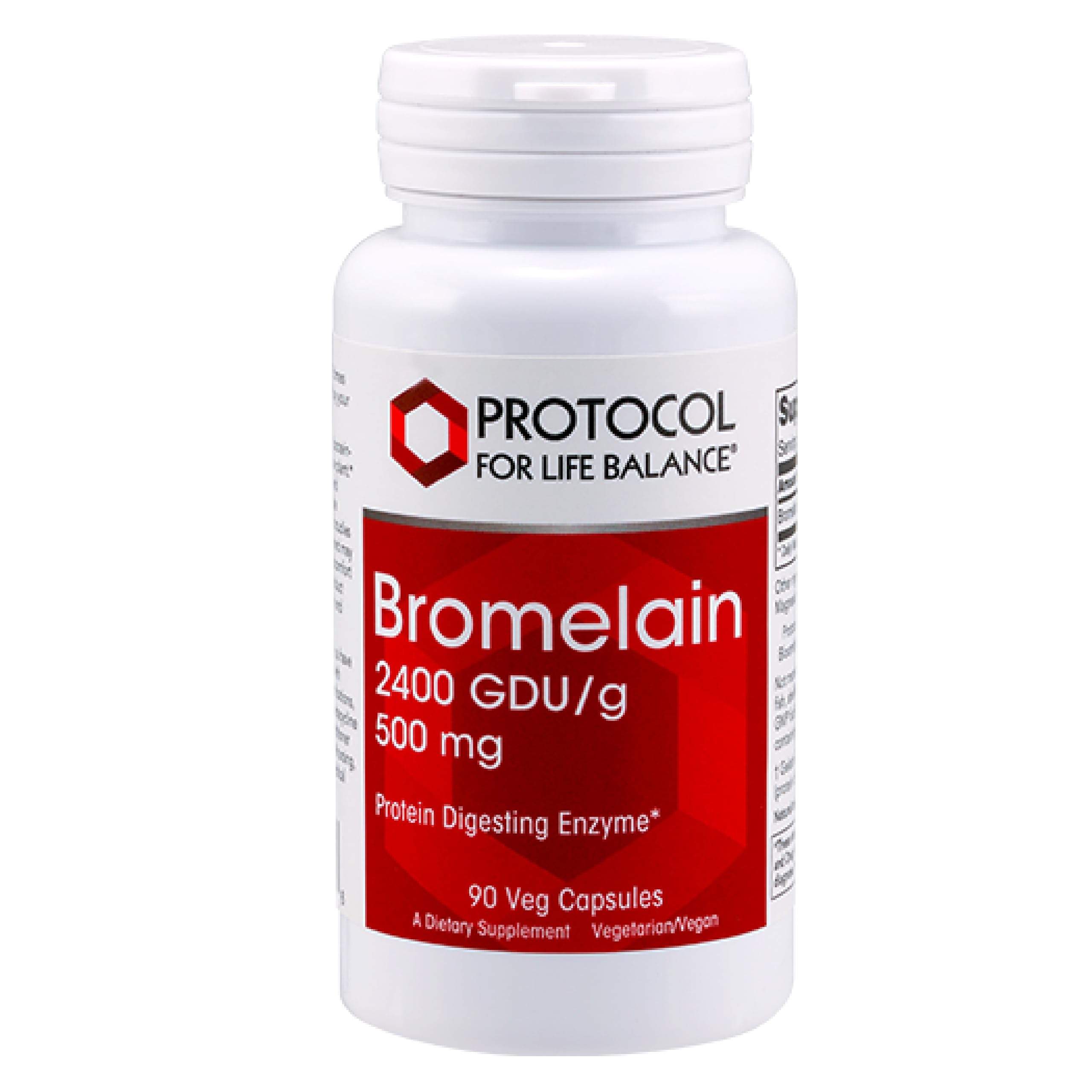 Amazon.com: Protocol Bromelain - 500mg Capsules - Protein Digestive ...