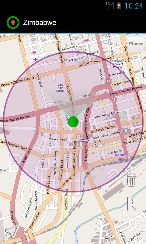 Zimbabwe Vector Offline Map: Easy Navigation - App on Amazon Appstore