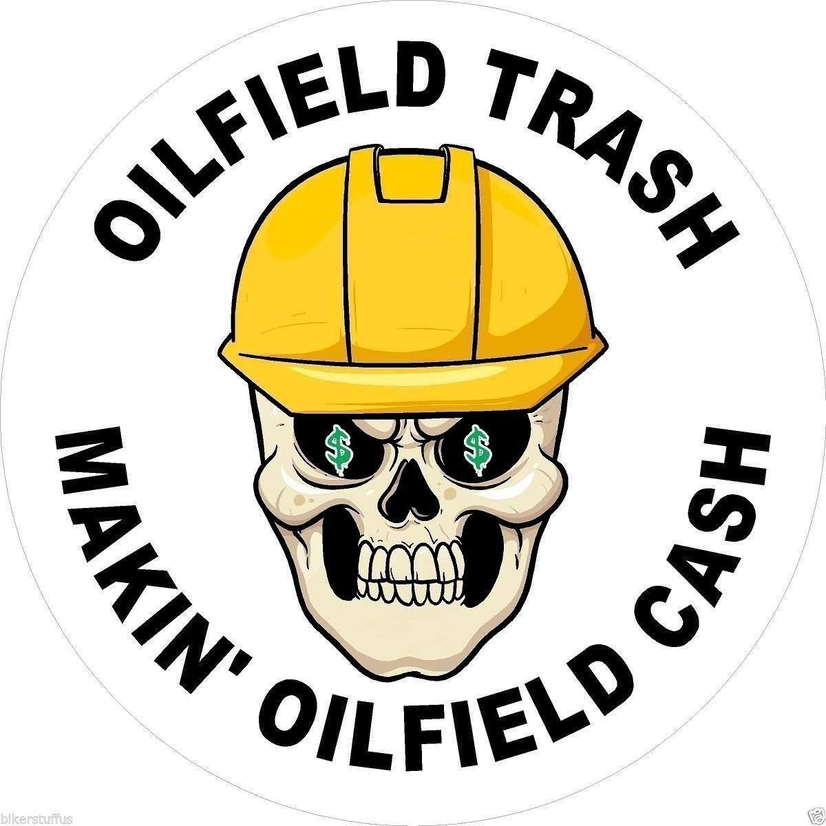 Hard Hat Stickers Oilfield