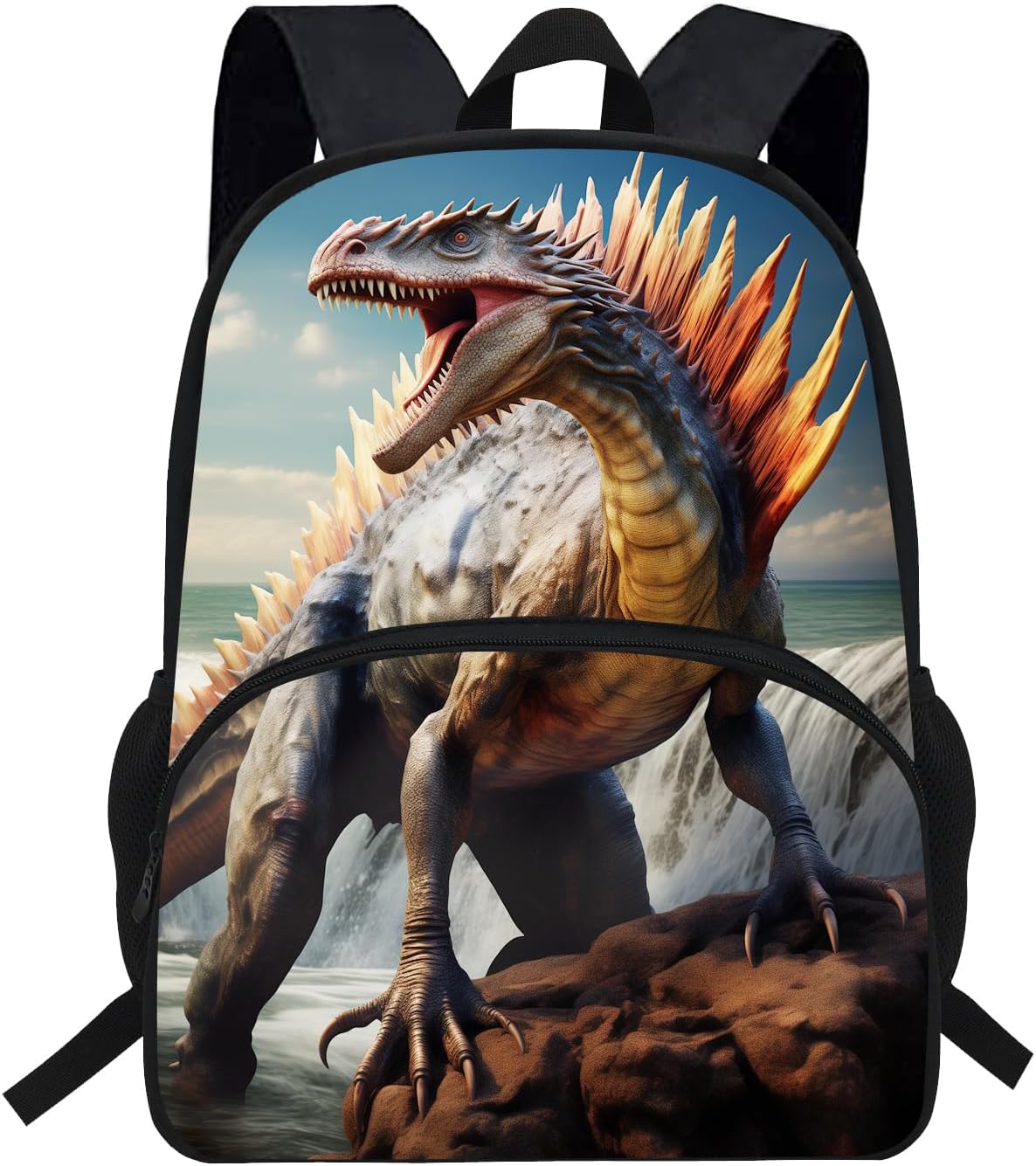 Amazon.com | VEEWOW 16inch jurassic Spinosaurus Backpack For Boys ...