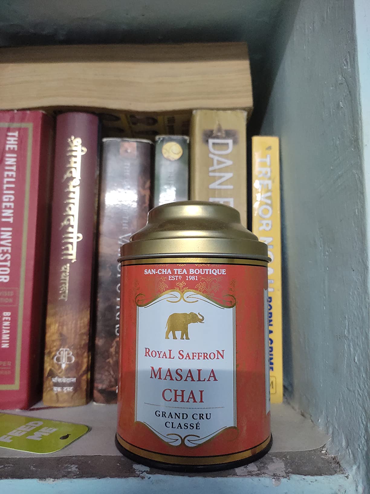 Sancha Tea Boutique Original Masala Chai Tea, Real Ginger, Cinnamon ...