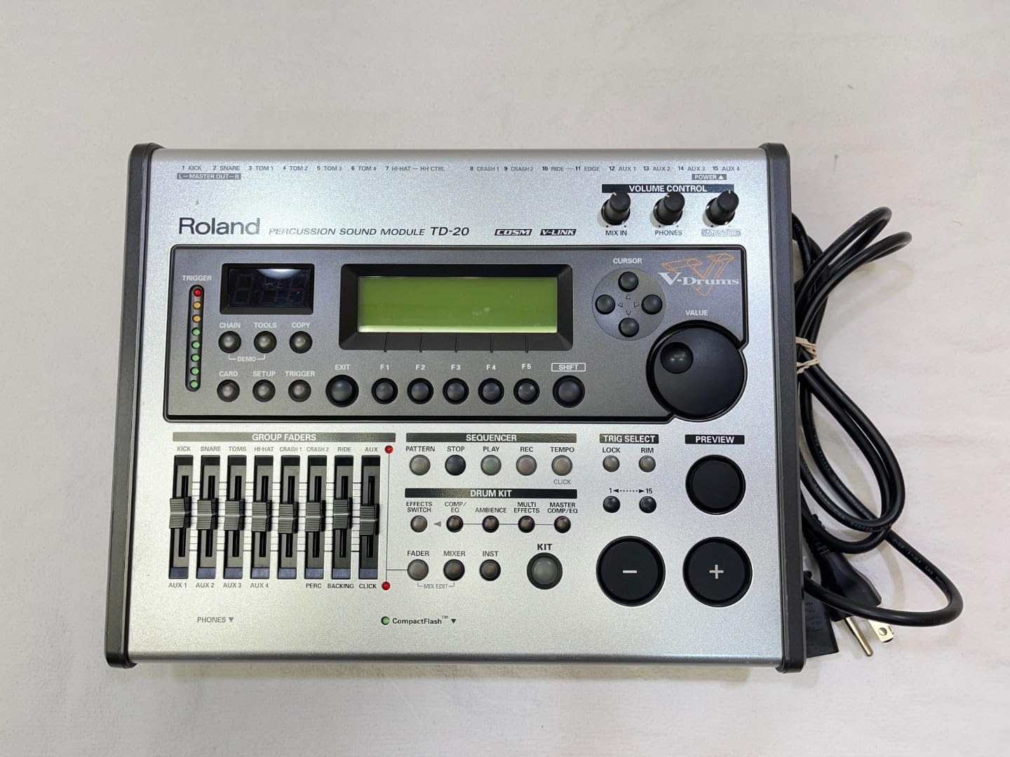 Amazon.com: Roland Módulo de sonido de percusión TD-20 V-Drum : Instrumentos Musicales