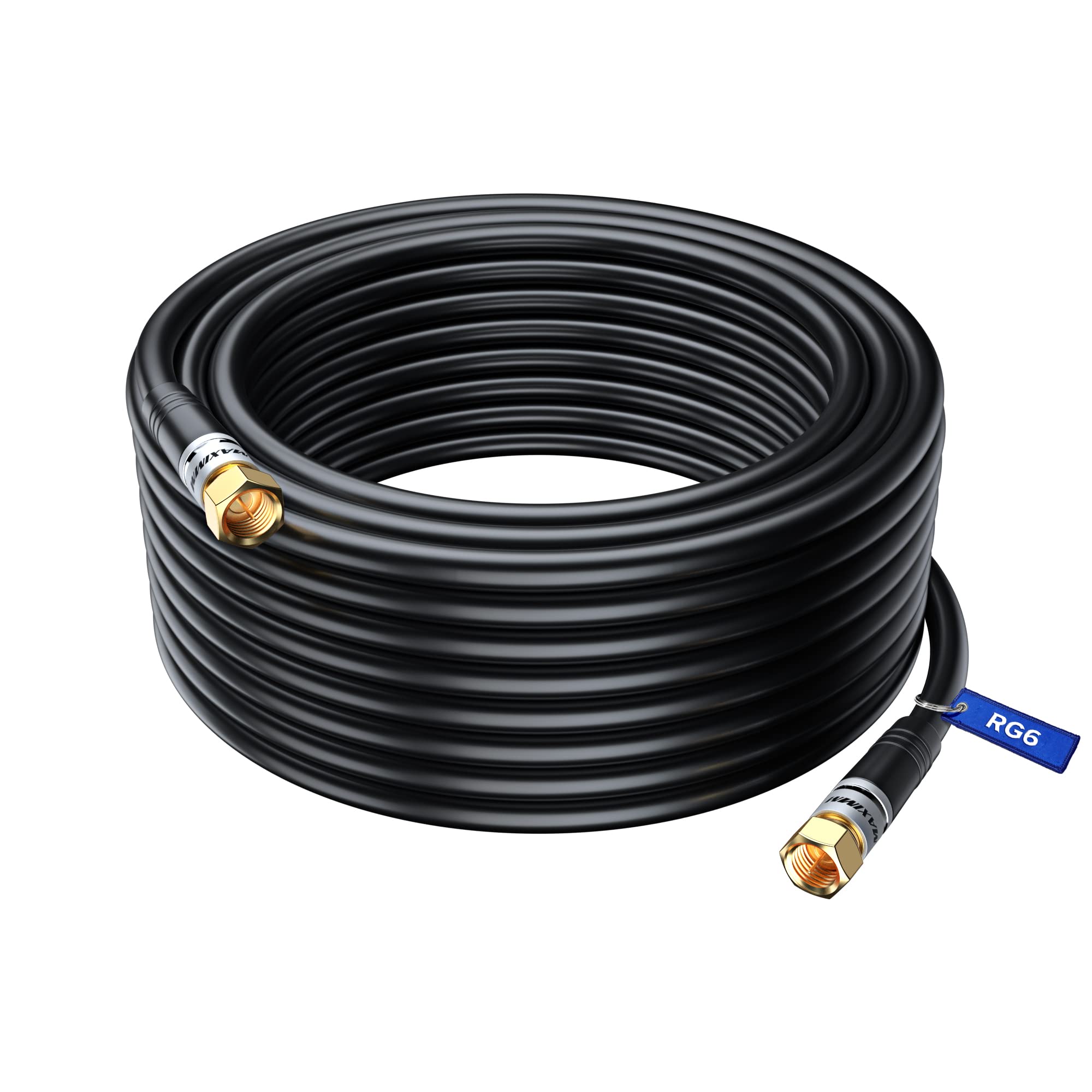Snapklik.com : RG6 COAXIAL Cable - Triple Shielded, Non-Oxygen Copper ...