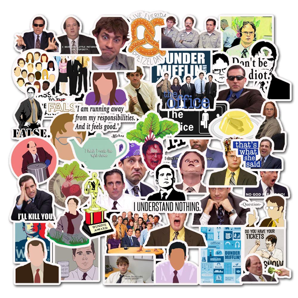 50pcs The Office Stickers Pack The Office Tv Show Merchandise ...
