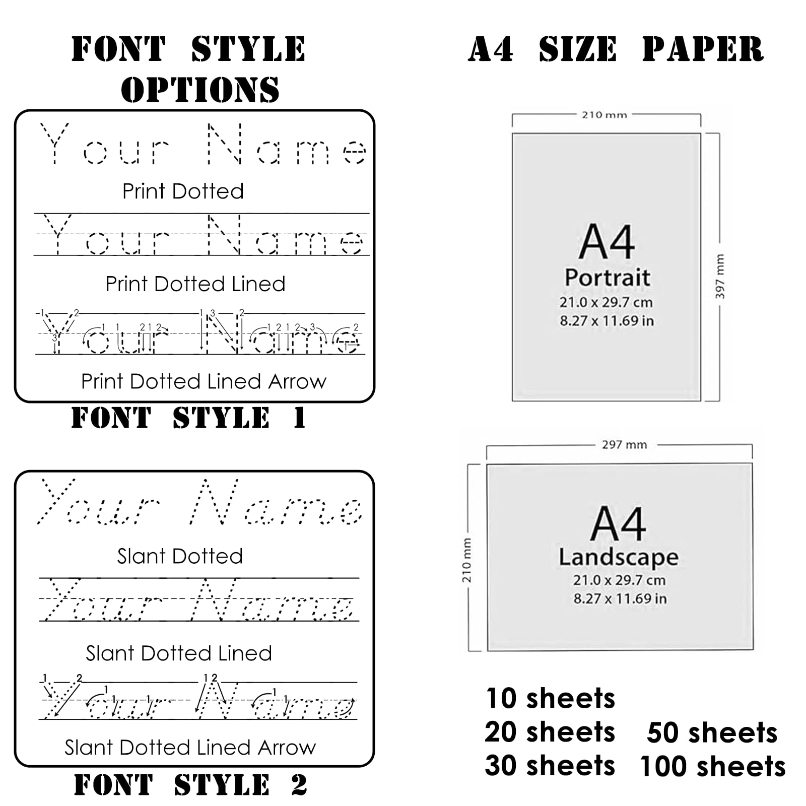 Custom Tracing Worksheets Custom Tracing Name Worksheet