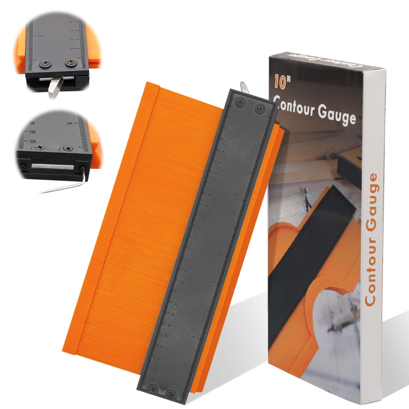 Buy Contour Gauge Irregular Profile Duplicator for Woodwork Shape ...