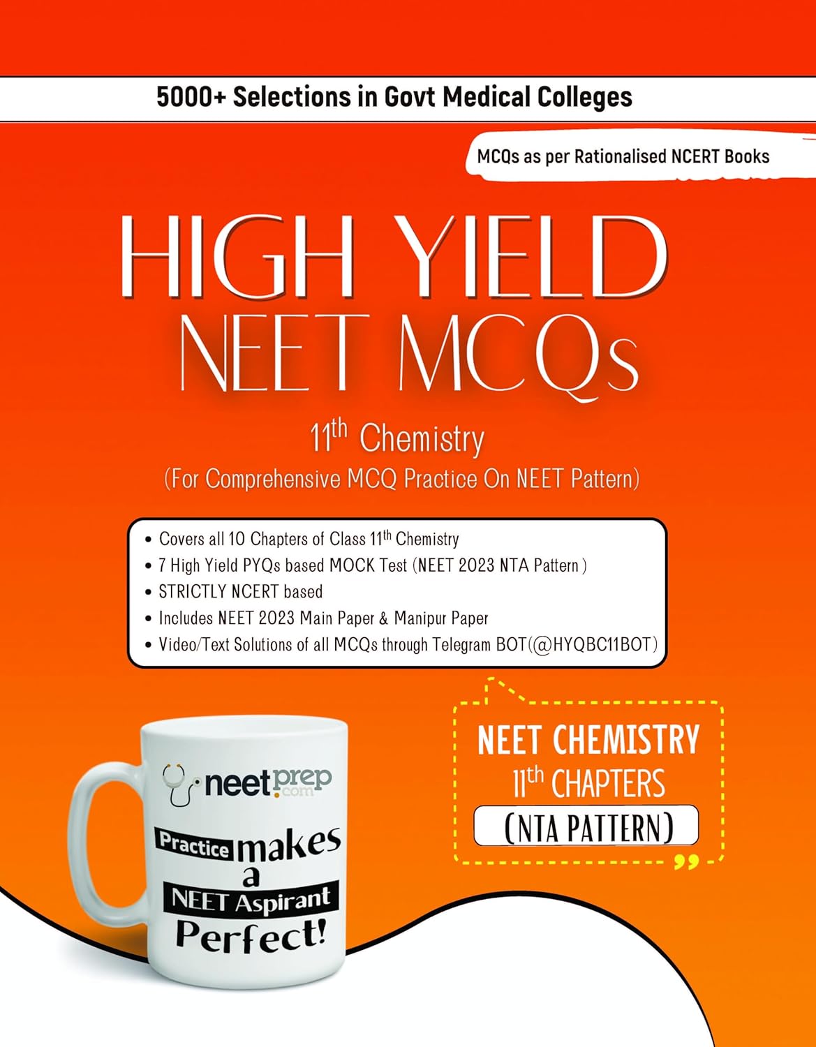 Buy High Yield NEET MCQs - 11th Chemistry by NEETprep (1800+ High Yield ...