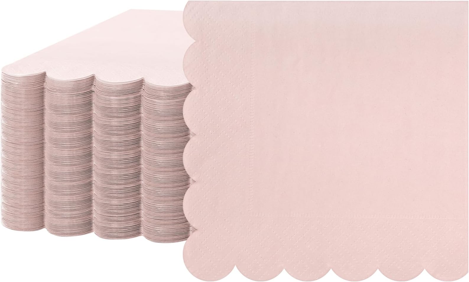 Amazon.com: Sparkle and Bash 50 Pack Pink Paper Dinner Napkins with ...