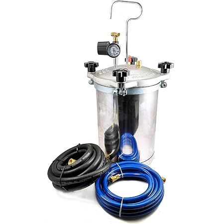 2 1/2 Gallon 10L High Pressure Pot Air Paint Spray Gun, Pressure Tank ...