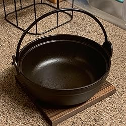 Amazon.com: Happy Sales HSSN-LGHP10, Japanese Design Cast Iron Nabe ...