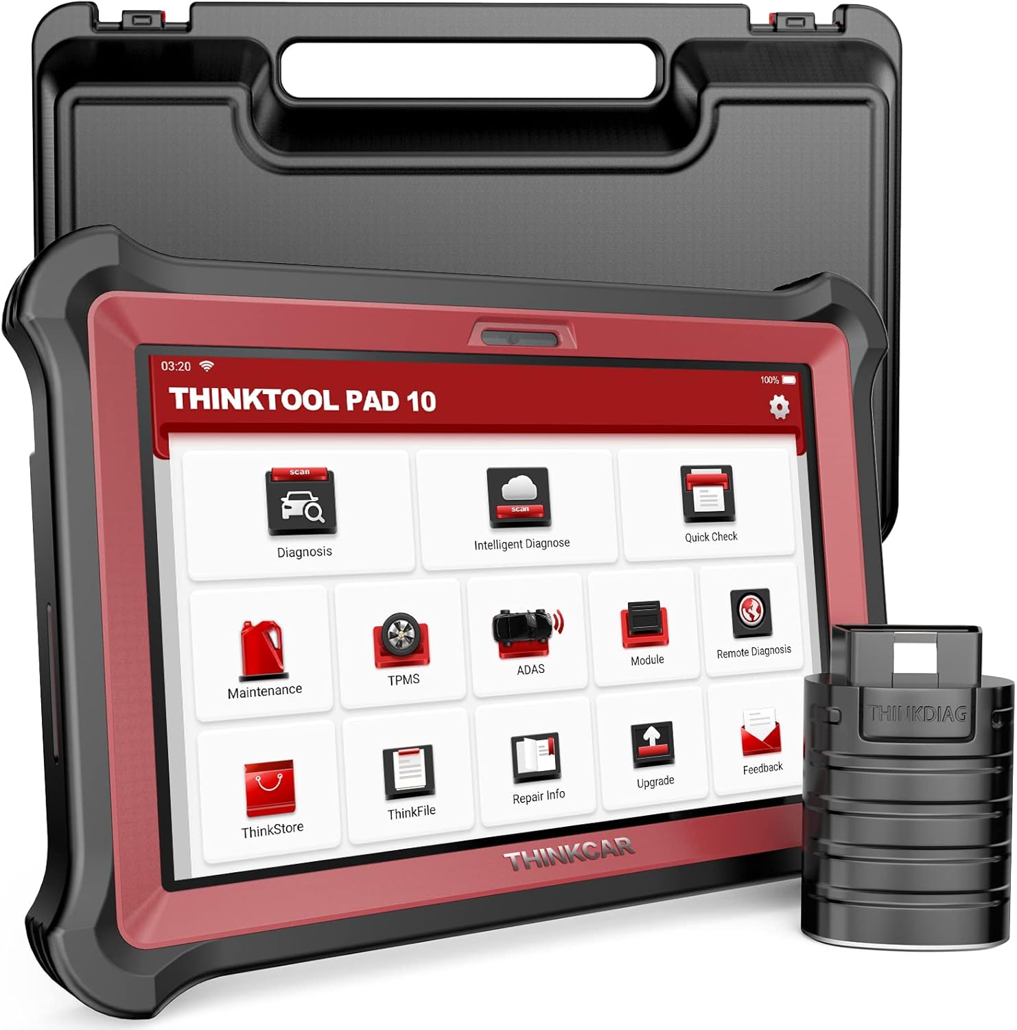 Amazon.com: Thinktool Pad10 Professional Bidirectional Scan Tool, All ...