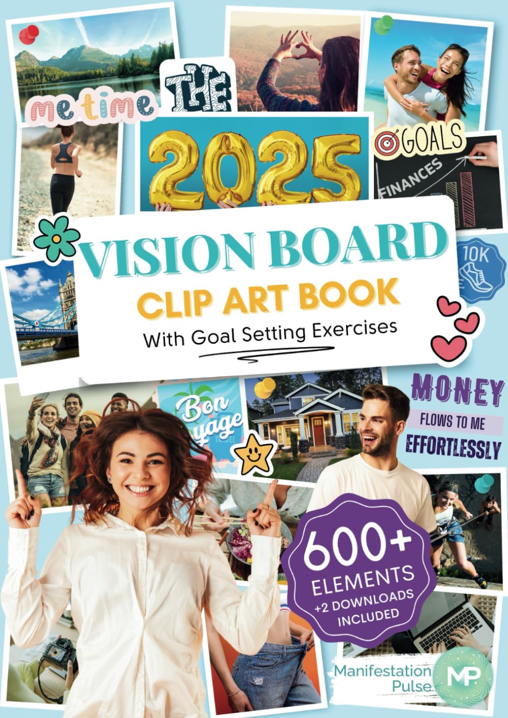 Buy The 2025 Vision Board Clip Art Book: 600+ powerful pictures ...