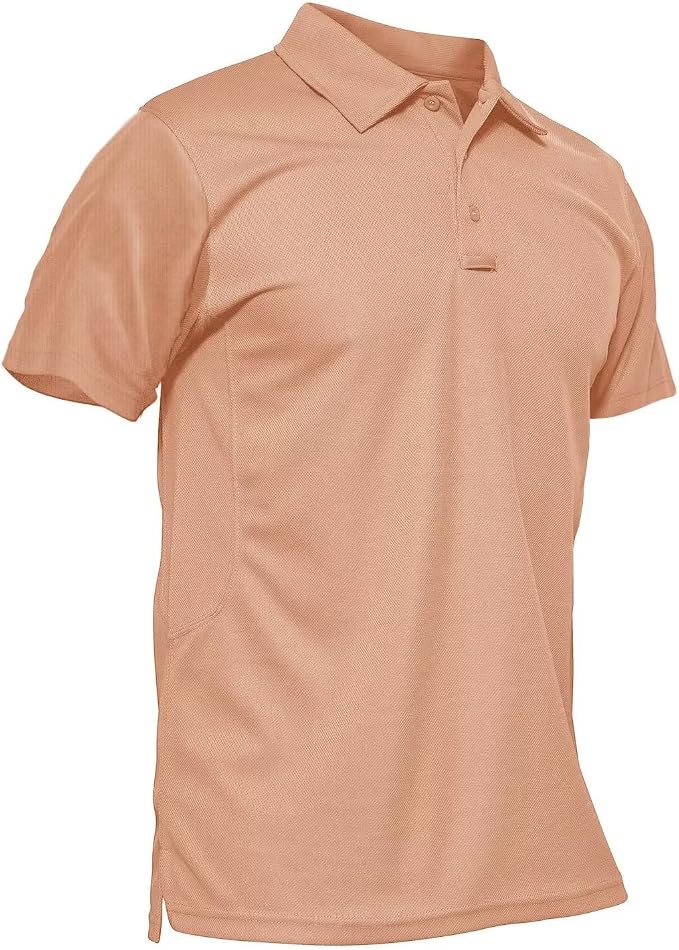 Amazon.com: MAGCOMSEN Men's Polo Shirt Quick Dry Performance Long and ...