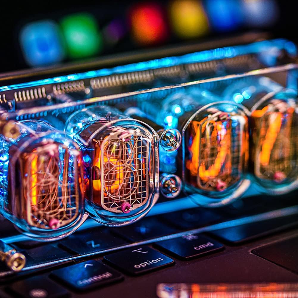 Amazon.com: TPHRAVAL Nixie Clock, Ex-USSR IN12 Clock with 6 Tubes, WiFi ...
