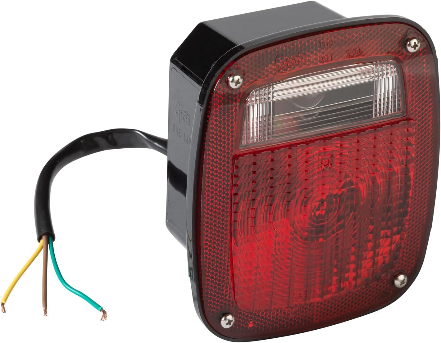 Amazon.com: Grote 53762 Three-Stud Metri-Pack Stop Tail Turn Light with ...
